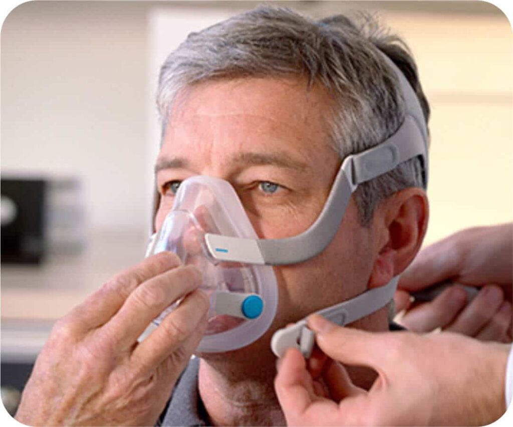 Installing the Equipment CPAP en casa - TerapiaCPAP